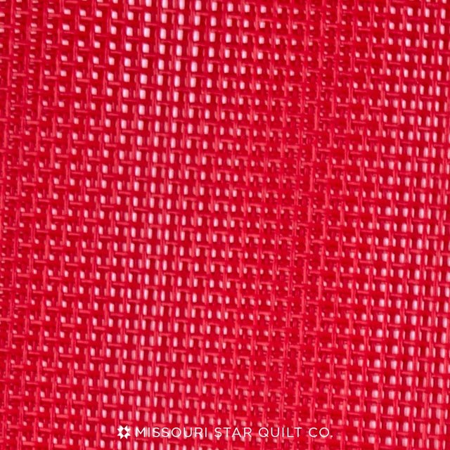 Vinyl Coated Red Mesh Roll 18" X 36"