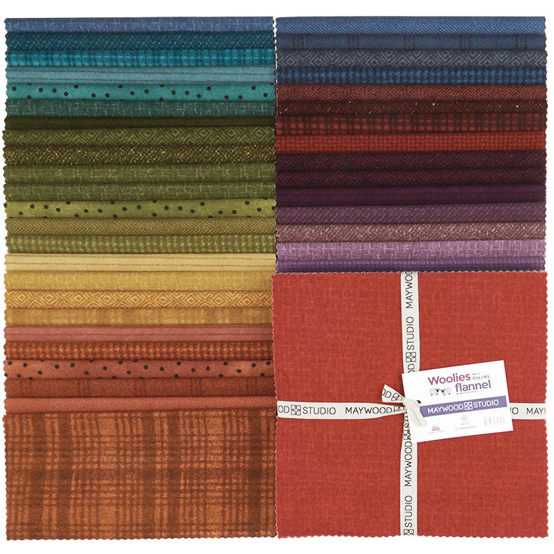 Woolies Flannel Colors Vol. 2 10" Squares