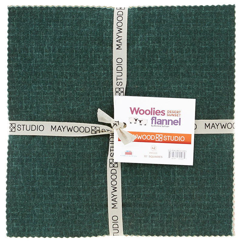 Woolies Flannel Desert Sunset 10" Squares
