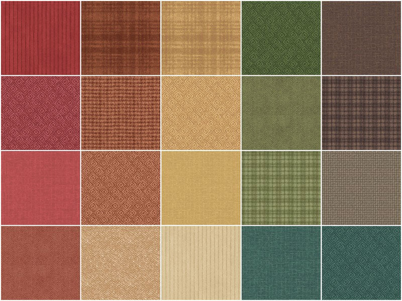 Woolies Flannel Desert Sunset 10" Squares