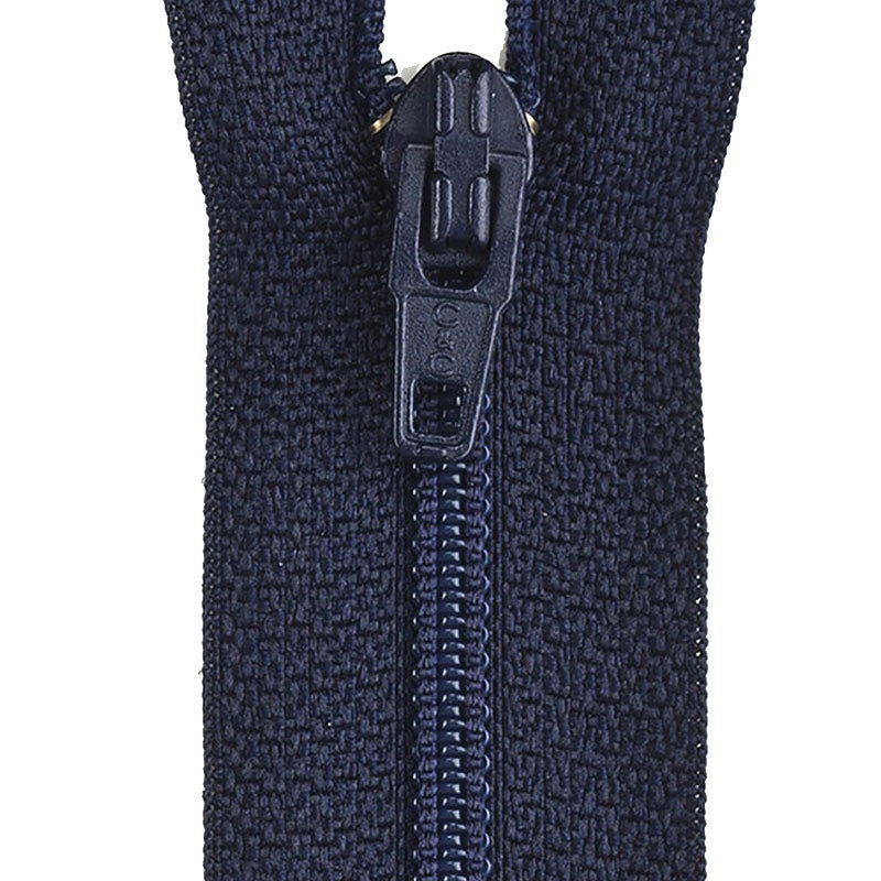 Zipper 12" - Navy